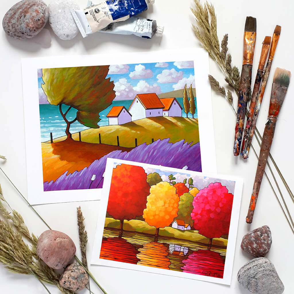 Artist Cathy Horvath Buchanan Art Studio – SoloWorkStudio