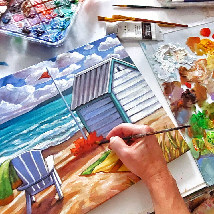 Artist Cathy Horvath Buchanan Art Studio – SoloWorkStudio