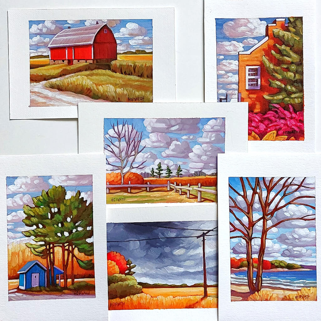 Available Paintings on Paper – SoloWorkStudio
