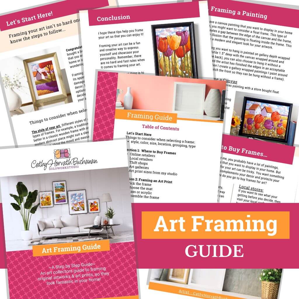 Art Framing Guide – SoloWorkStudio