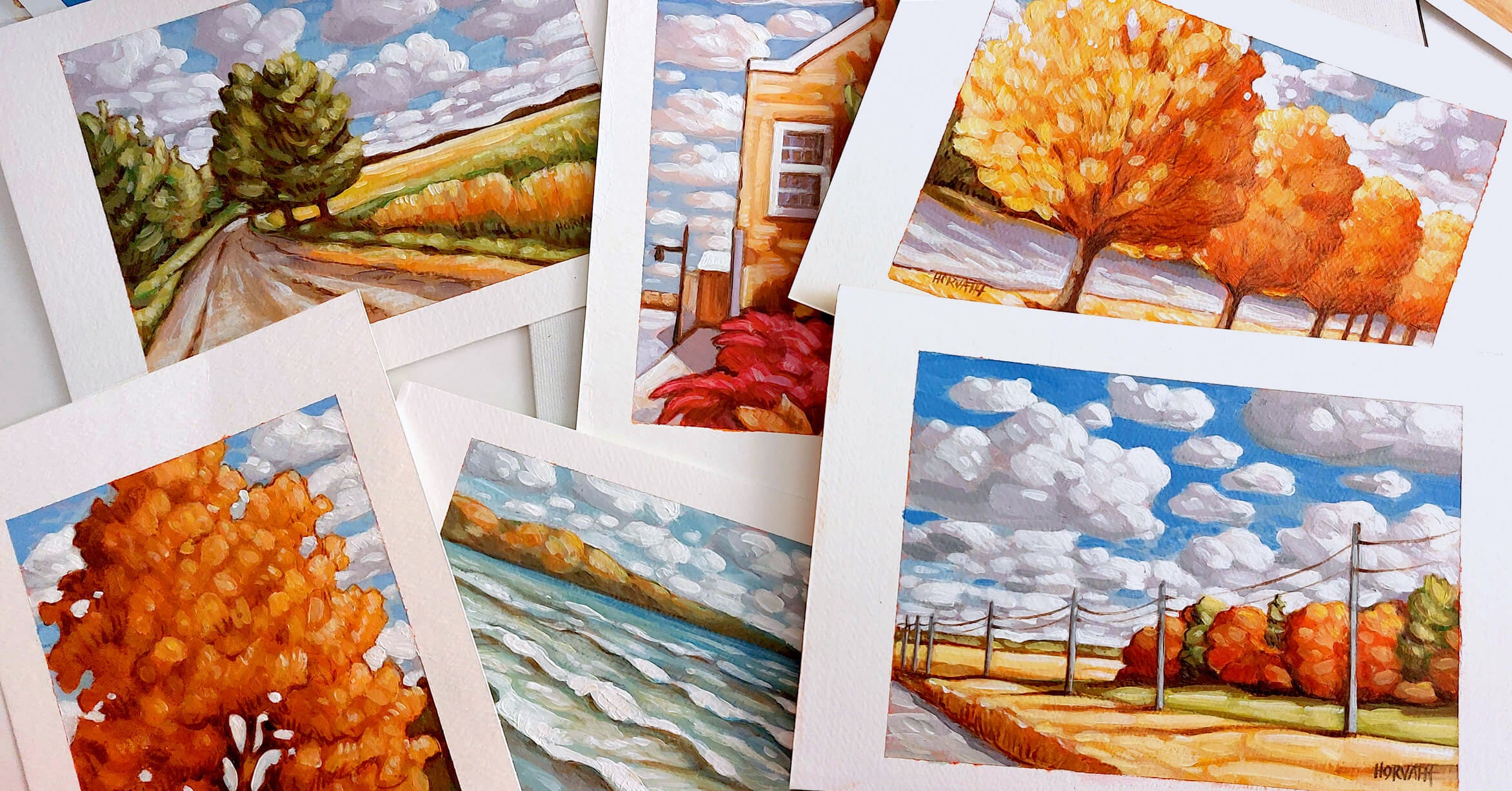 Petite Paper Landscapes – SoloWorkStudio