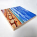 Main Beach Turn-Around, Original Painting 8x8 – SoloWorkStudio