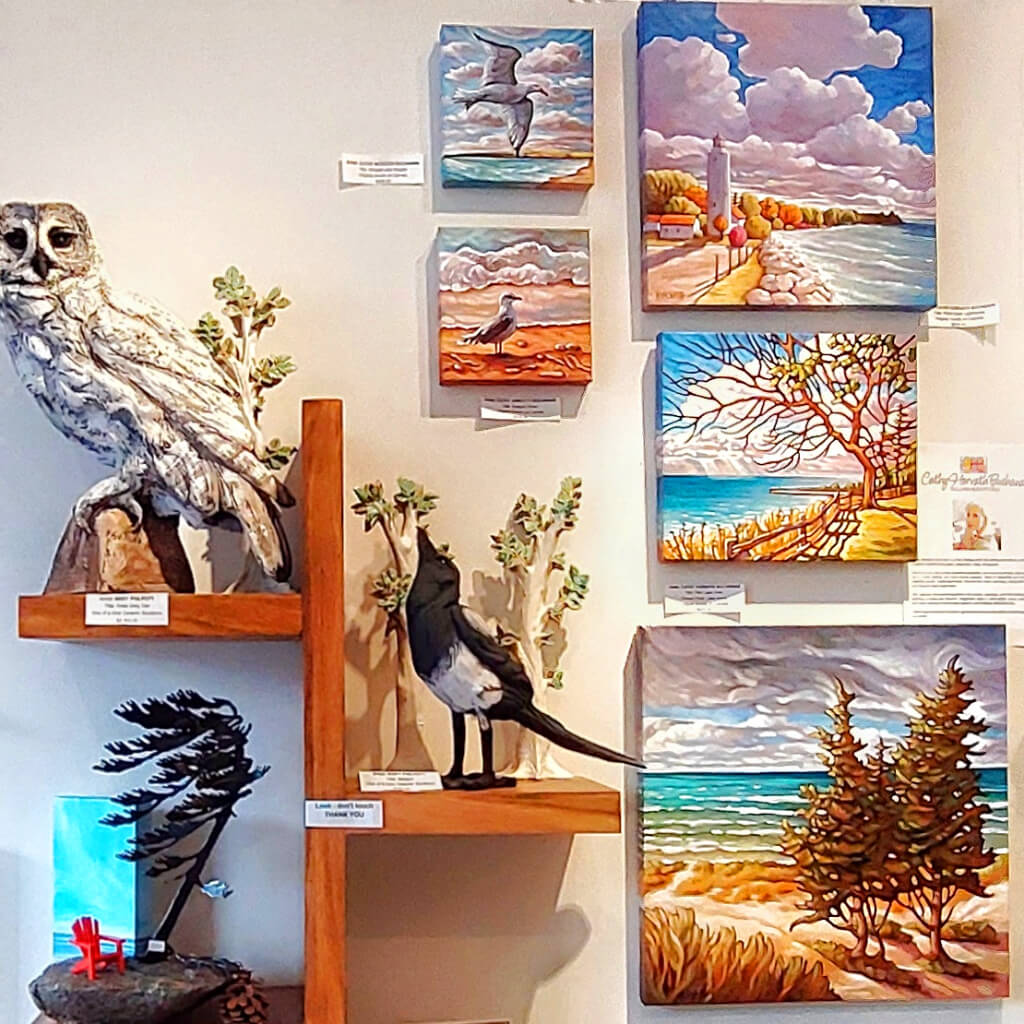 Artist Cathy Horvath Buchanan Art Studio – SoloWorkStudio