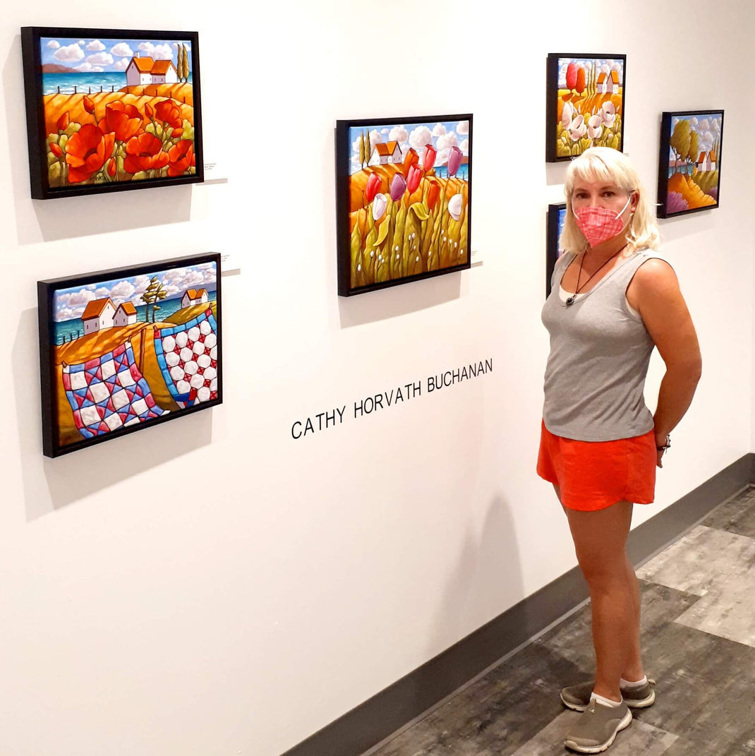 Artist Cathy Horvath Buchanan Art Studio – SoloWorkStudio