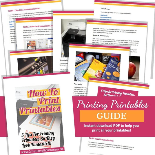 Printing Printables Info – SoloWorkStudio