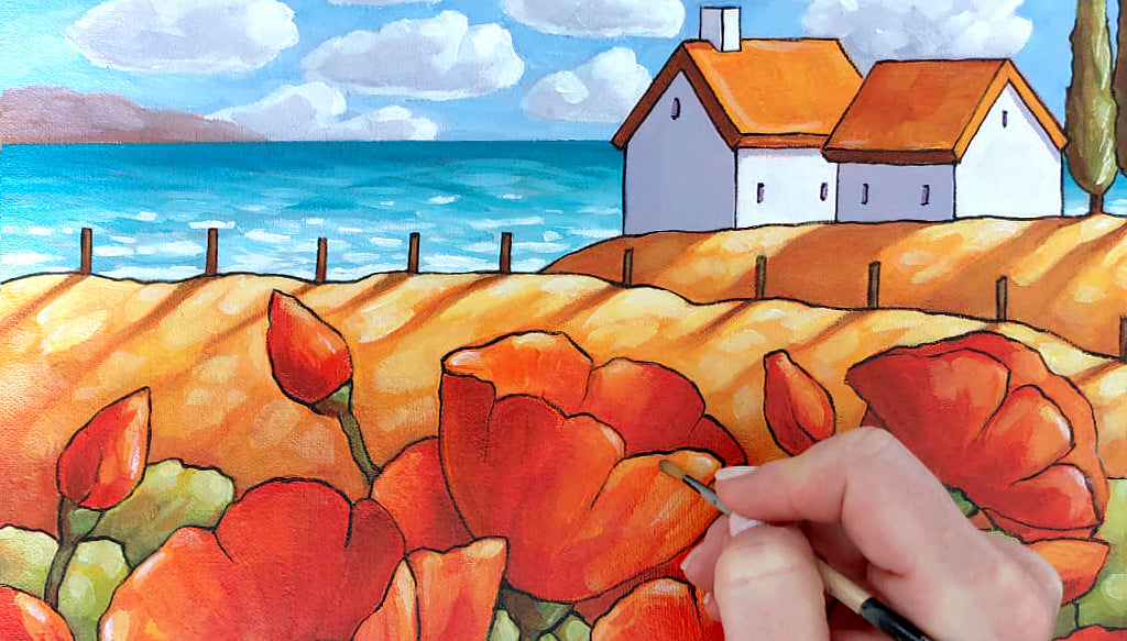 Artist Cathy Horvath Buchanan Art Studio – SoloWorkStudio