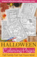 Halloween Coloring 5 Page Coloring Book, PDF Download Printable ...